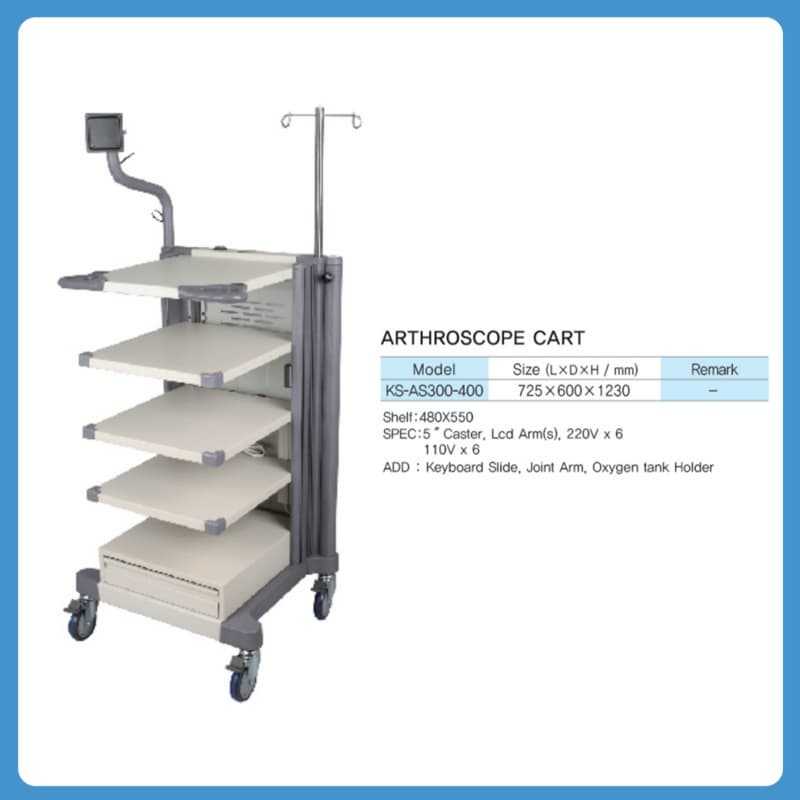 [Arthroscope Medical Device Cart] OEM ODM The Customized Design Cart ...